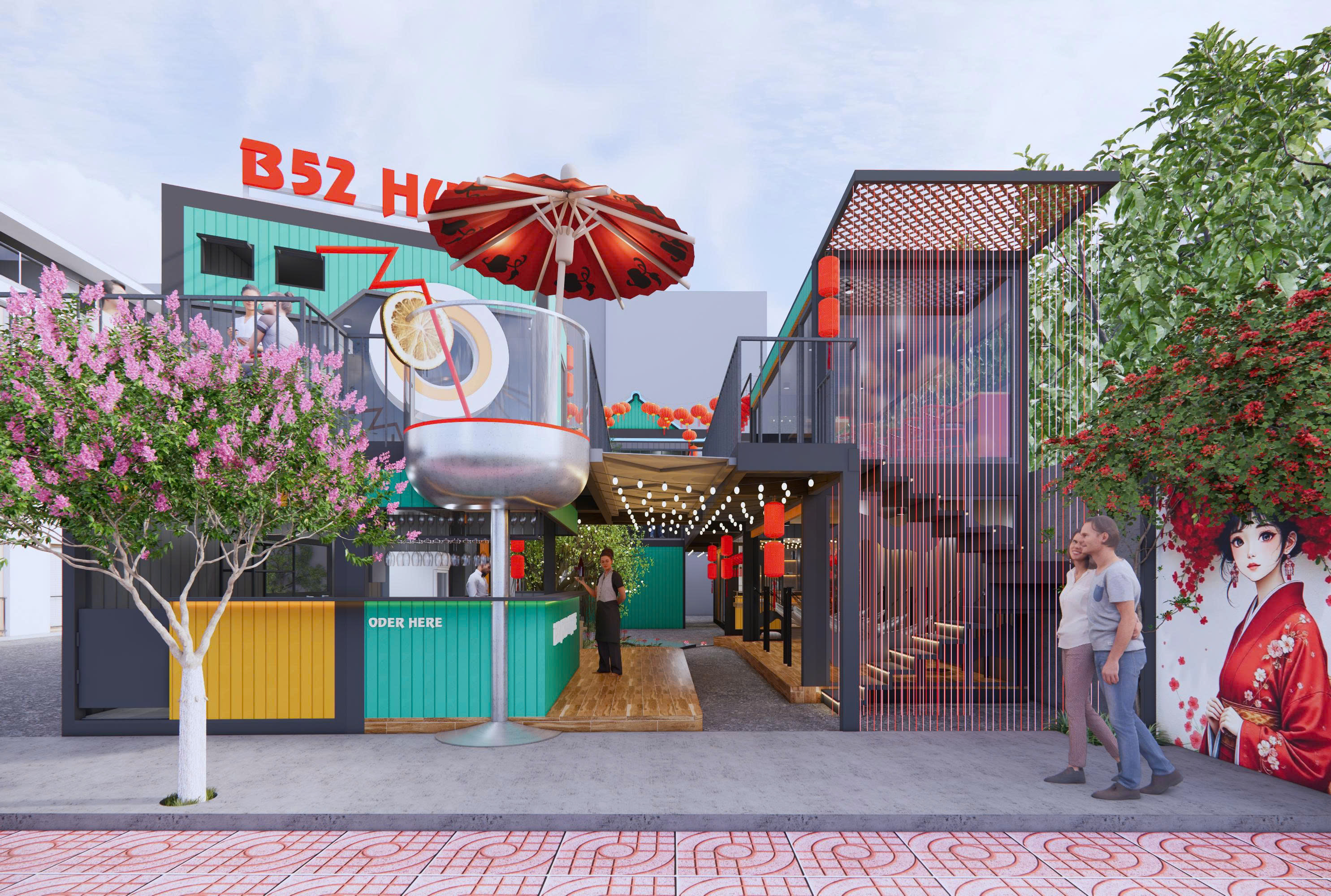 B52Hub Café 24h Gò Vấp | Coffee Container, Trà Taiwan & Trà Sữa, Kén ...